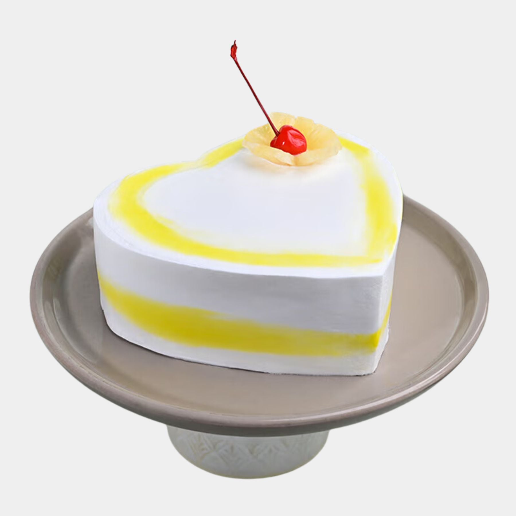 Pineapple Heartthrob Cream Cake | Zovi Cakes