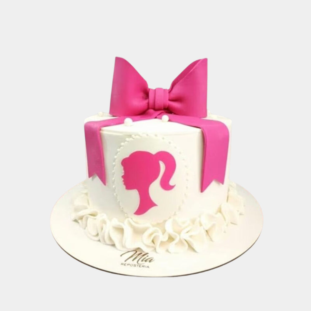 Pretty in Pink Barbie Theme Cake | Zovi Cakes